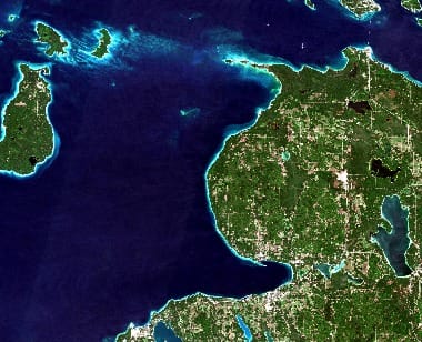 Satellite Image of Oak island, Canada – EARTH OBSERVING SYSTEM