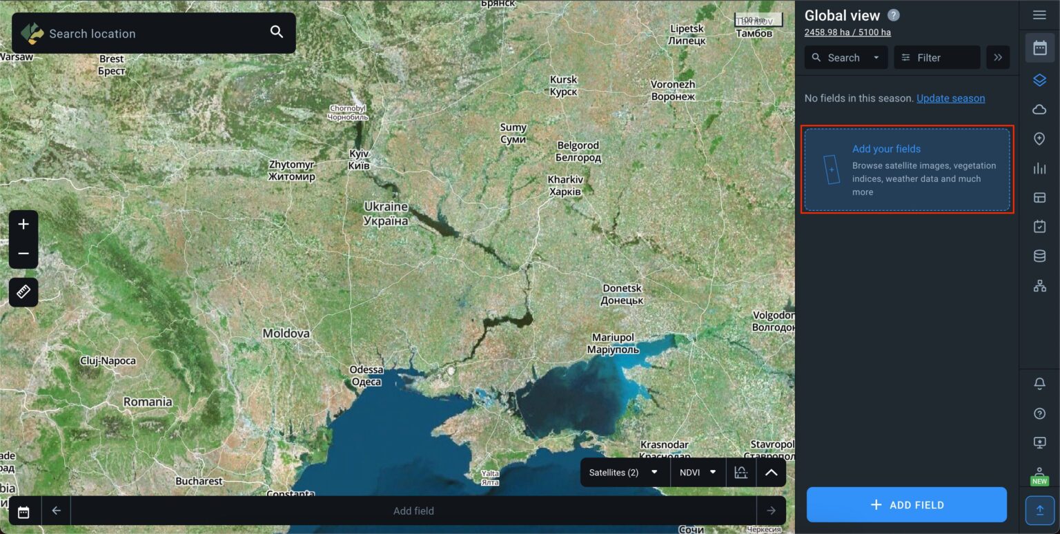 EOSDA Crop Monitoring Guide: Learn How To Use Our Software