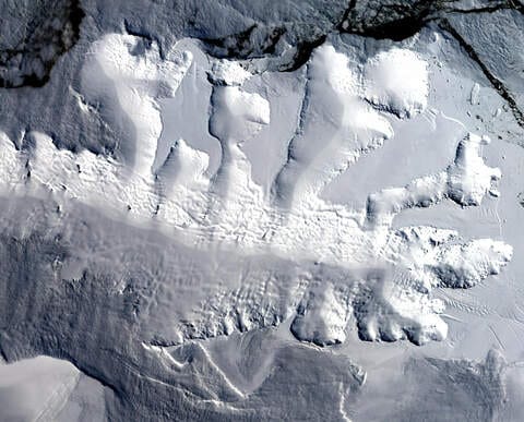 Satellite Image Of Antarctica From Landsat 8 | EOS Gallery