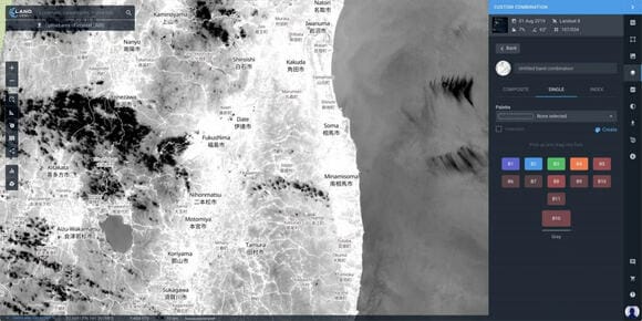 Landsat 8 Bands: Combination For Different Imageries