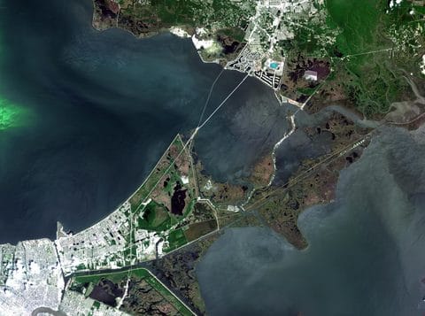 Satellite Image Of Oak island, Canada From Landsat 8 – EARTH OBSERVING ...