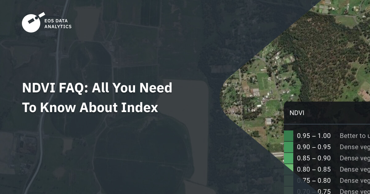 NDVI FAQs: Frequently Asked Questions About The Index