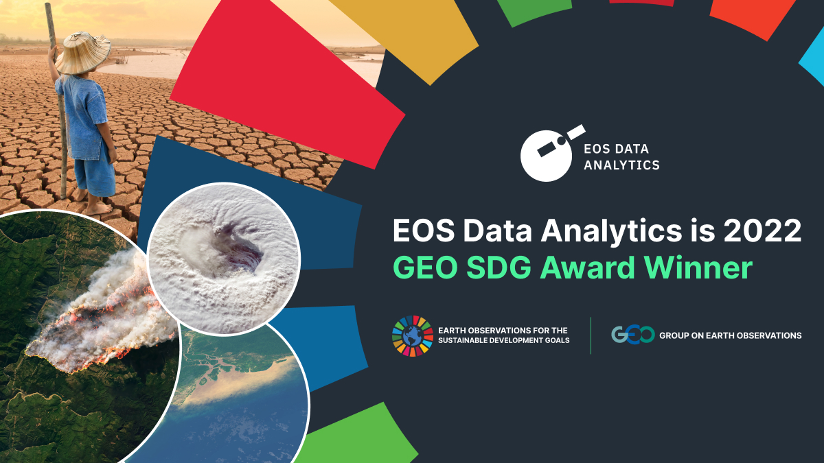 EOSDA Has Received A GEO SDG Award At GEO Week 2022