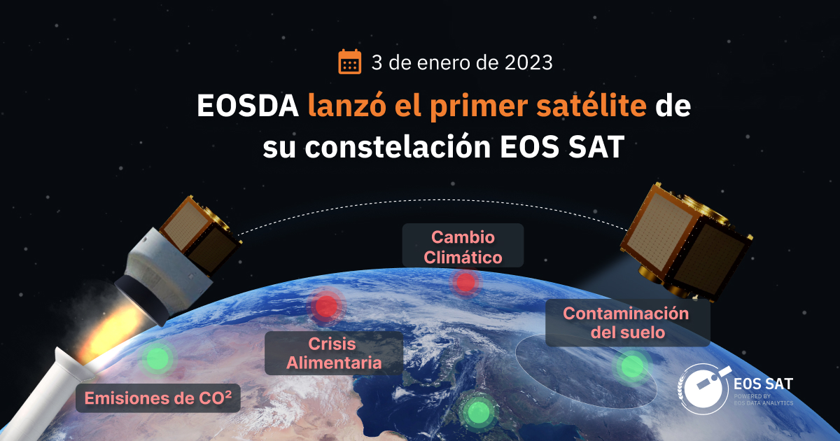 EOSDA Puso En Órbita Su Primer Satélite Agrícola El 3 De Enero