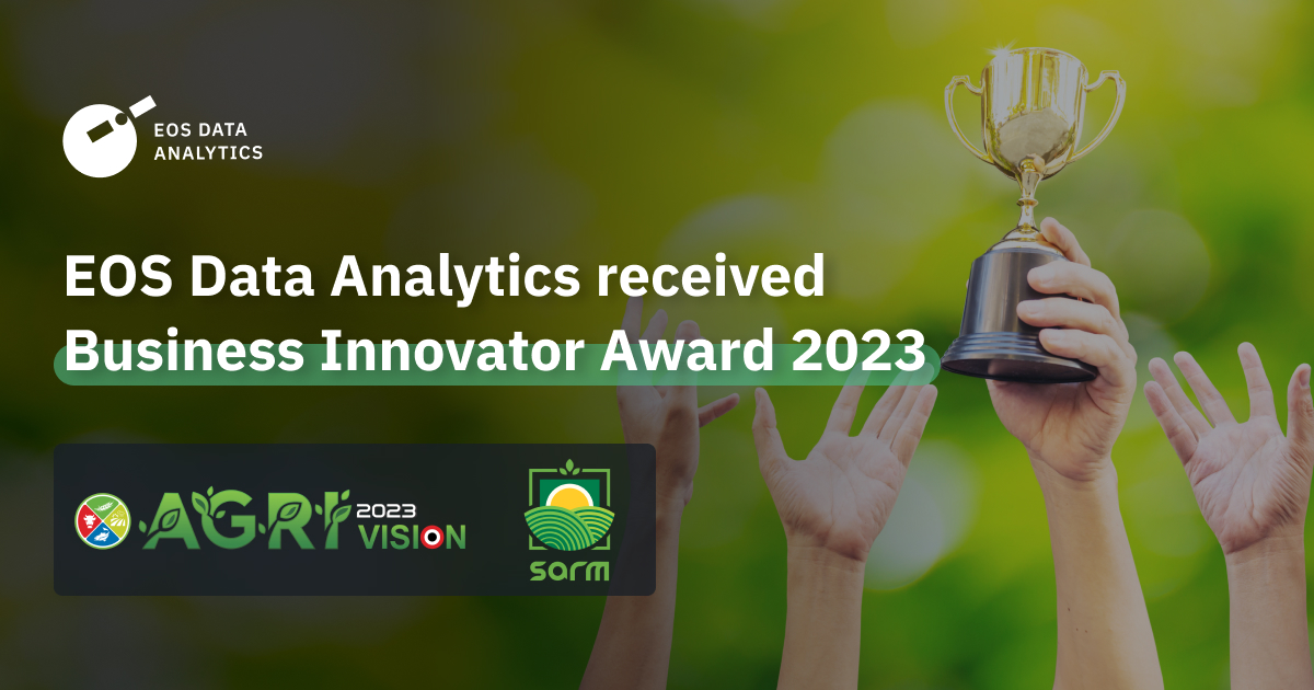 EOS Data Analytics Received Business Innovator Award 2023
