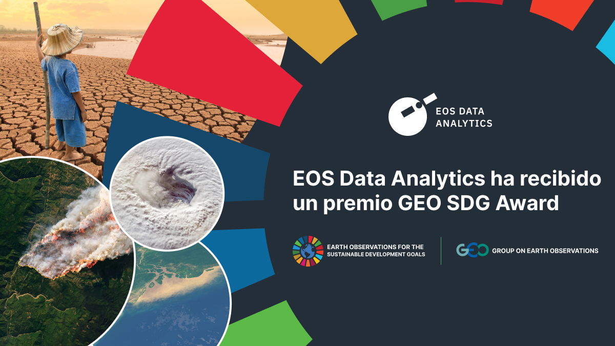 EOSDA Ha Recibido Un Premio GEO SDG Award En La GEO Week 2022