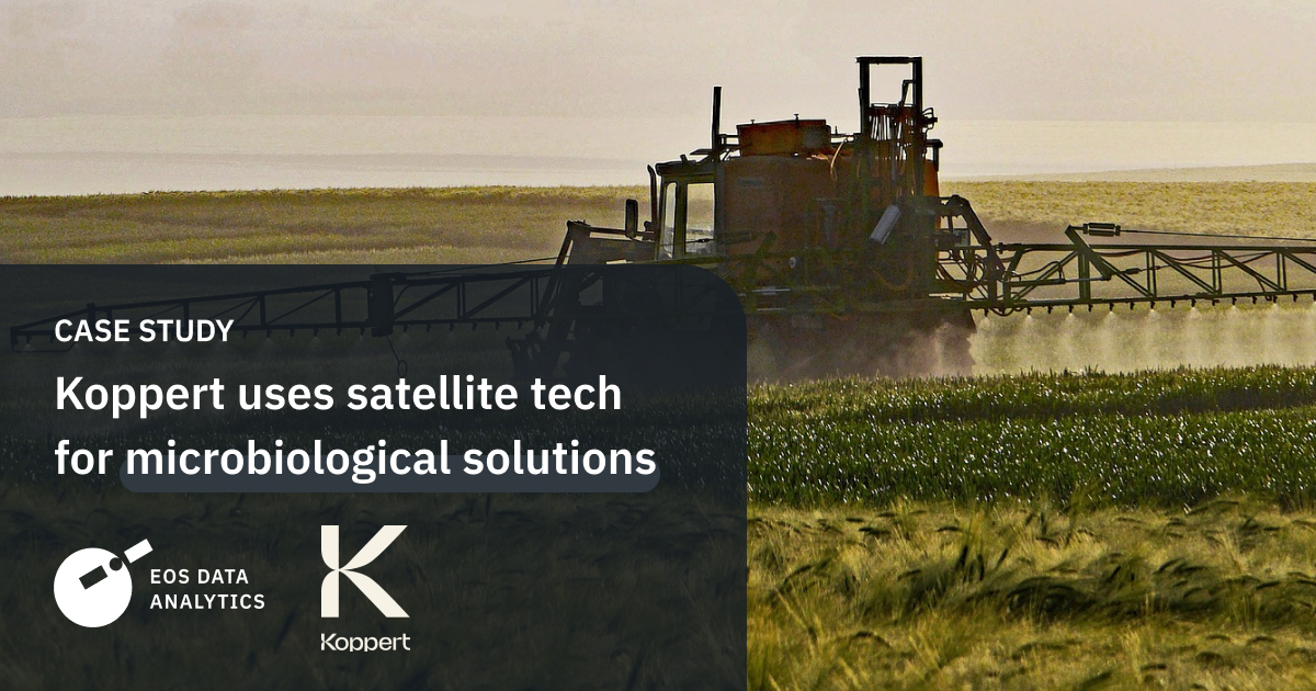 Koppert Uses Satellite Tech For Microbiological Solutions