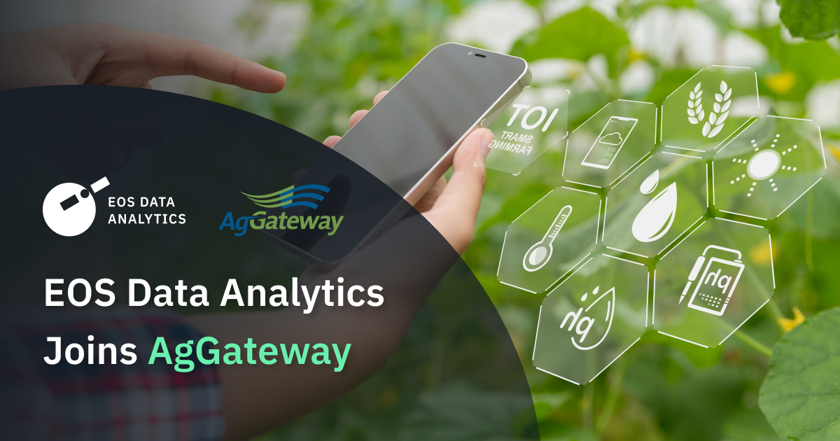 EOSDA Joins AgGateway To Help Bring Digitalization To Agriculture