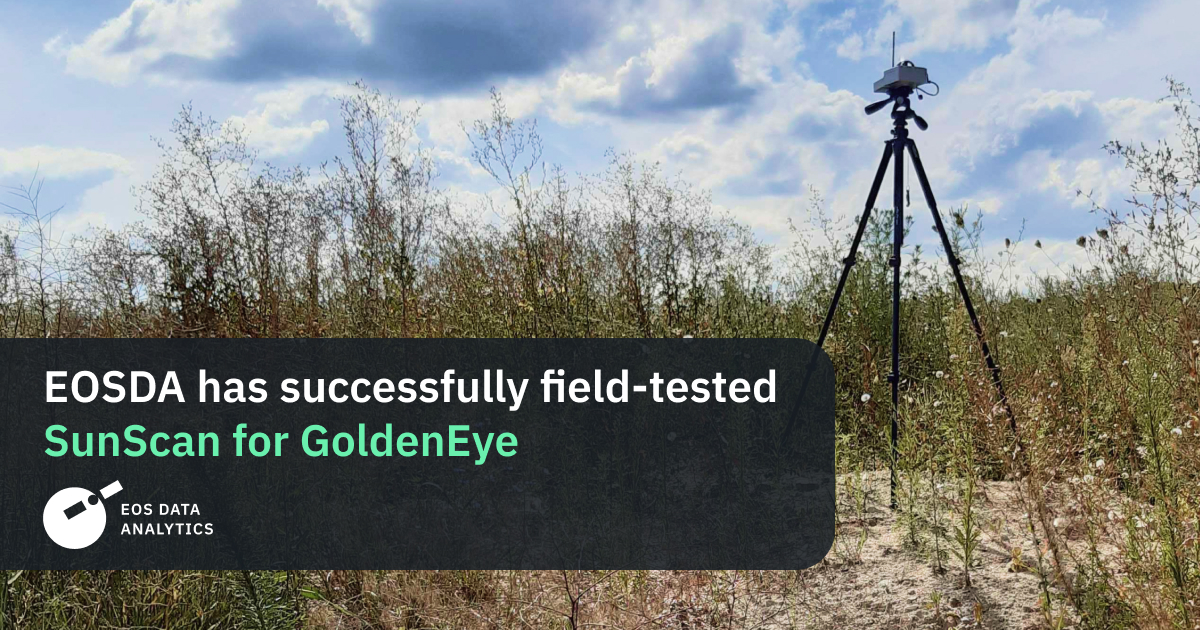 SunScan Passes EOS Data Analytics’ GoldenEye Field Test