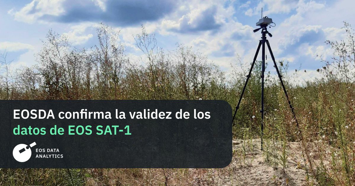 EOSDA Prueba SunScan En El Proyecto GoldenEye
