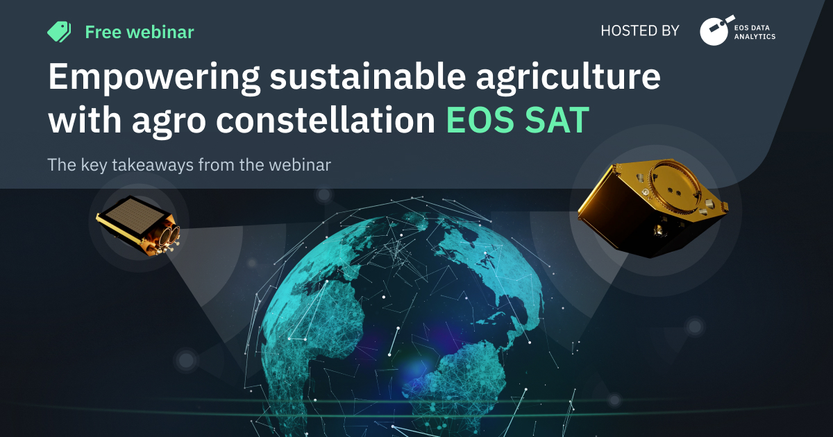 EOS SAT Launch And Its Focus On Agriculture: Key Takeaways