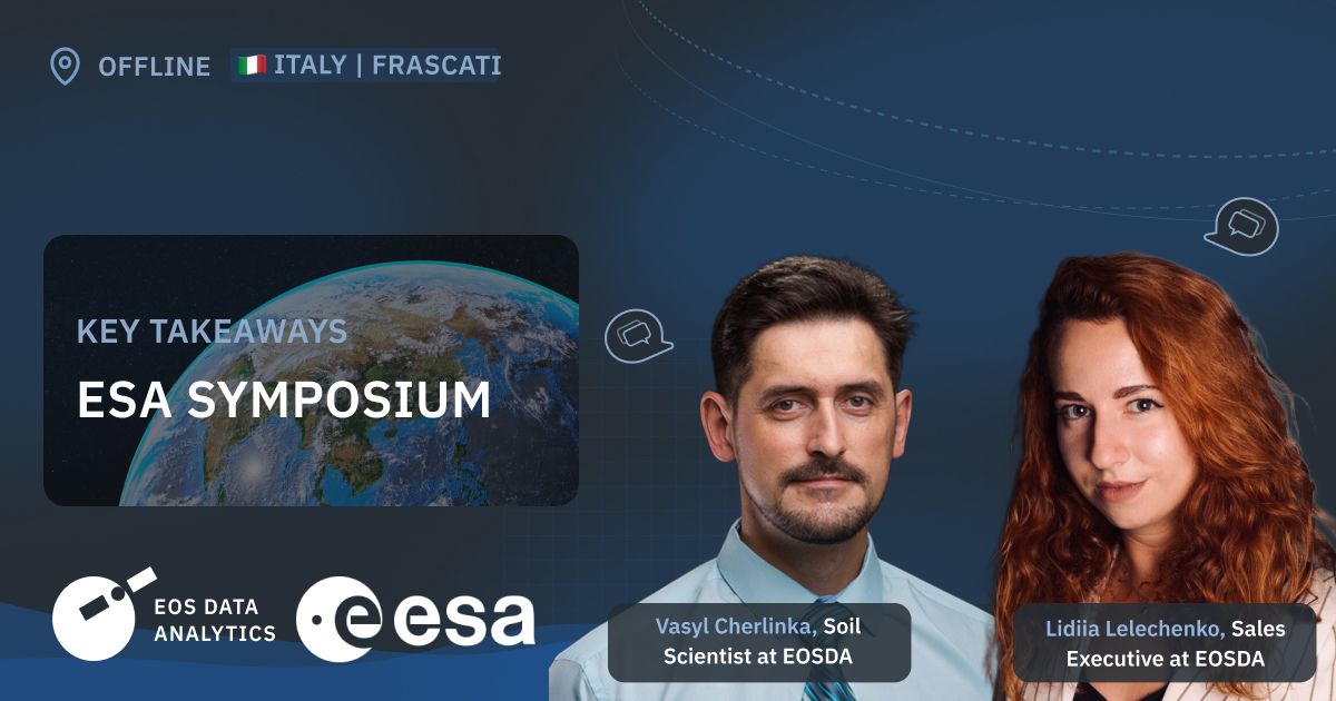 EOSDA Presented A New Study On ESA SYMPOSIUM In March 2024