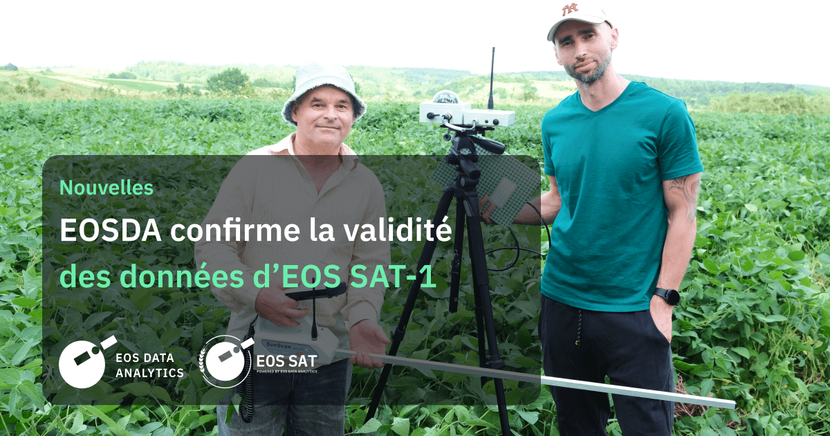 Données d’EOS SAT-1 Sont Validées Par Des Mesures Au Sol