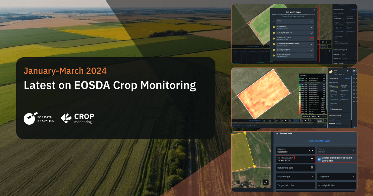 Yield Estimation Add On And More New In Eosda Crop Monitoring