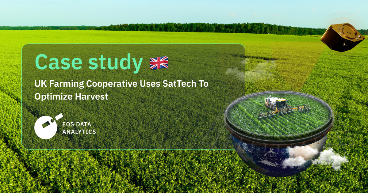 UK Farming Cooperative Optimizes Harvest With Satellite Data