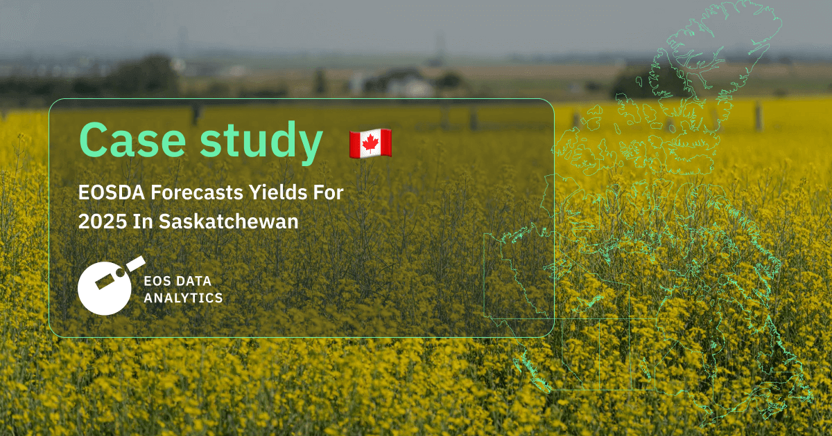 EOSDA Forecasts Crop Yields Across Saskatchewan RMs